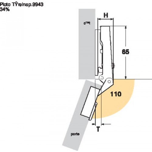 Intermat 9943 Fix À Montage Rapide - Fiches, Paumelles, Charnières et ...
